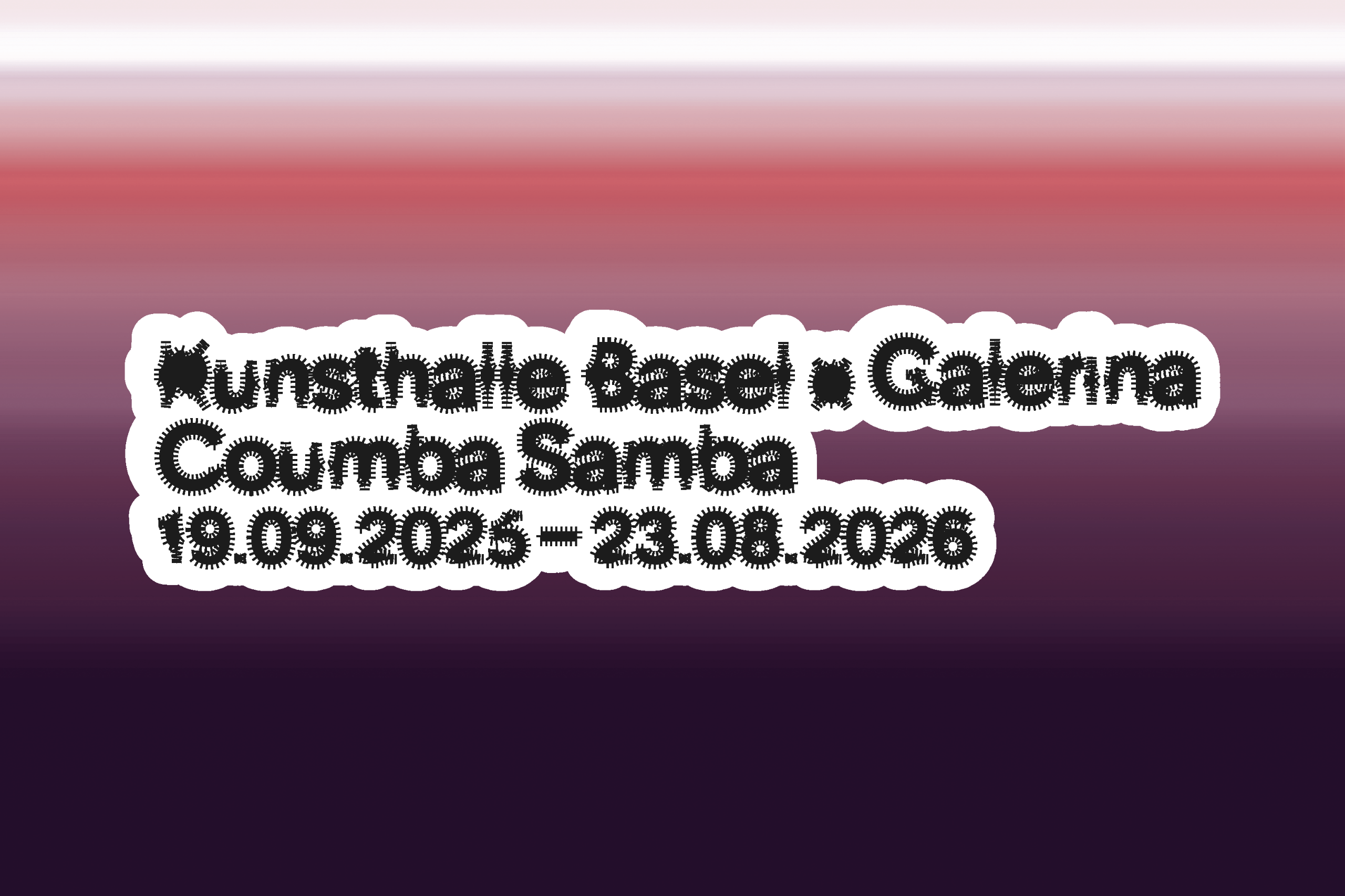 Coumba Samba, Kunsthalle Basel x Galerina